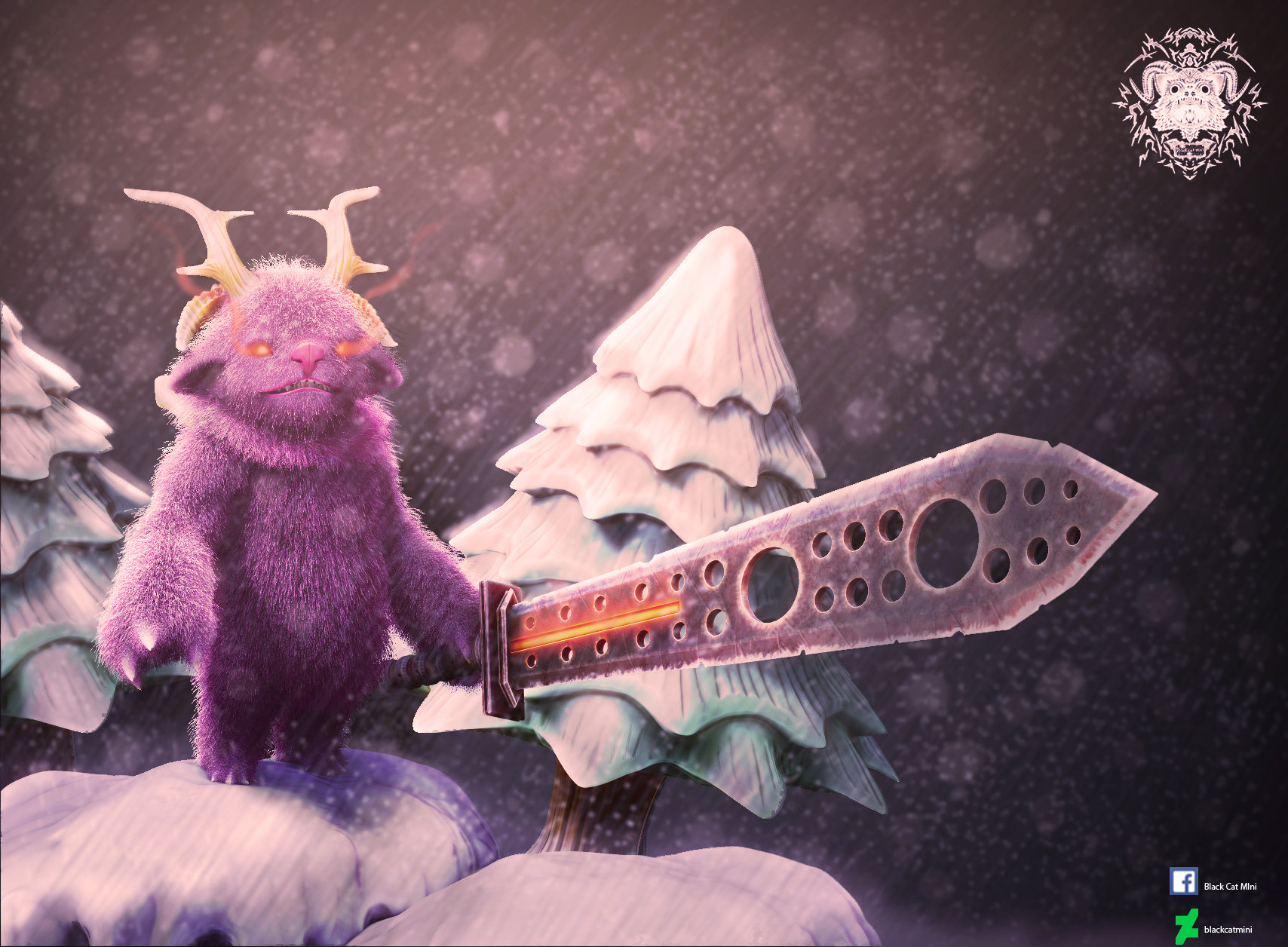 ArtStation - Snow And Sword