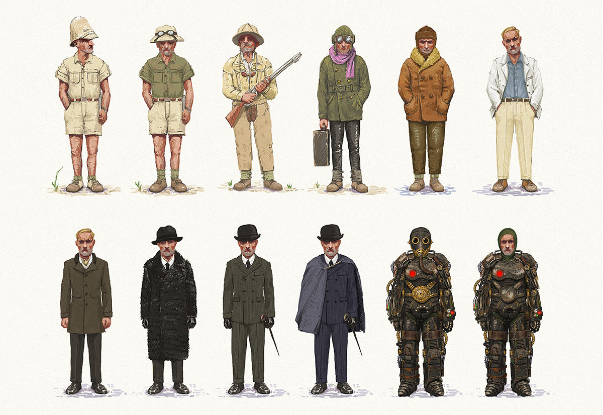 ArtStation - character design