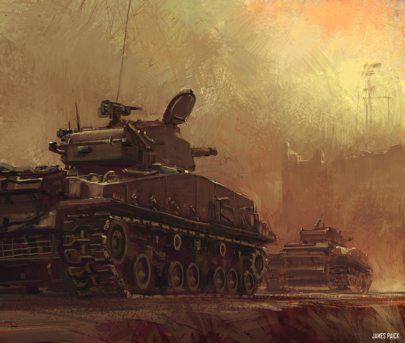 ArtStation - WWII Series - Tanks