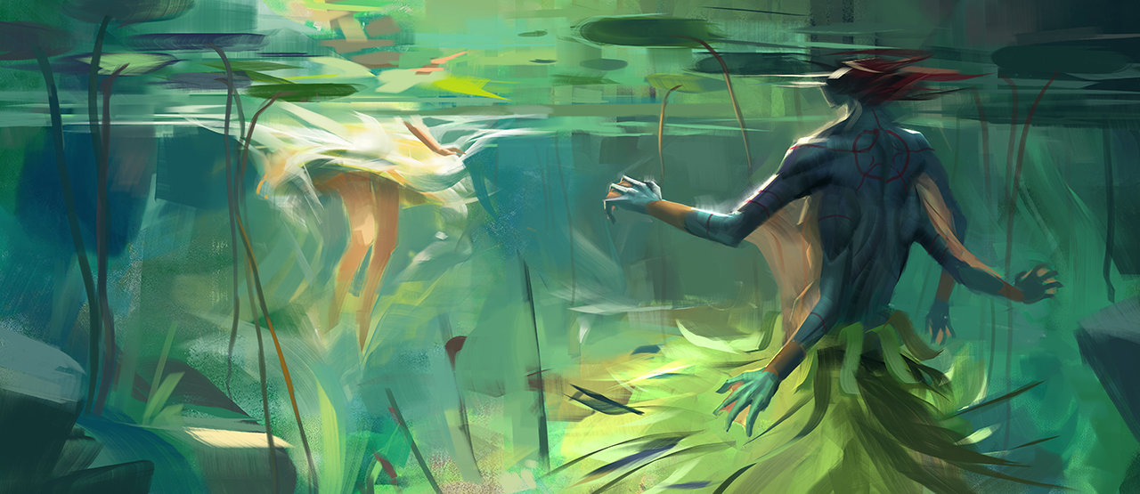 ArtStation - bathing_time