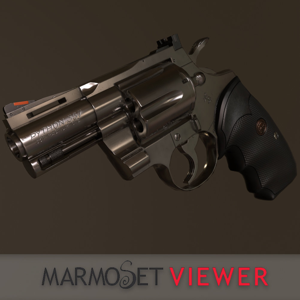 ArtStation - Colt Python .357