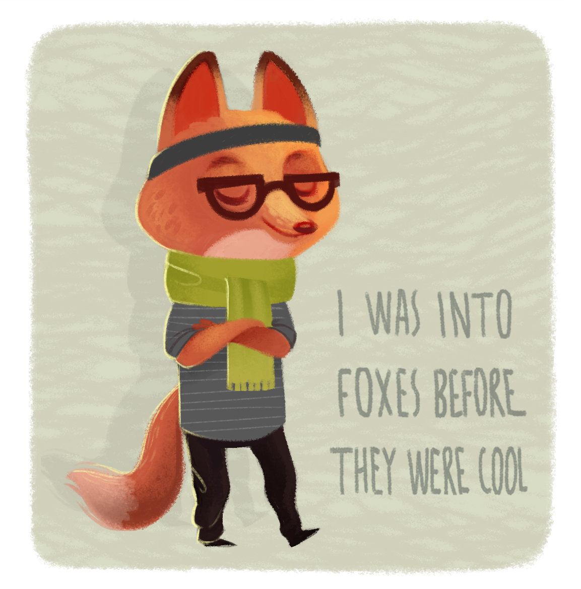 ArtStation - One COOL fox