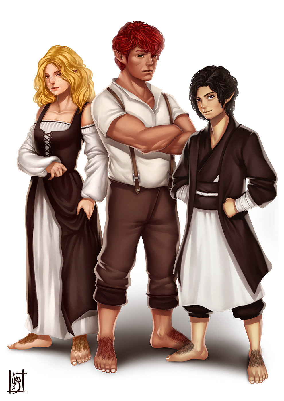 ArtStation - Halflings