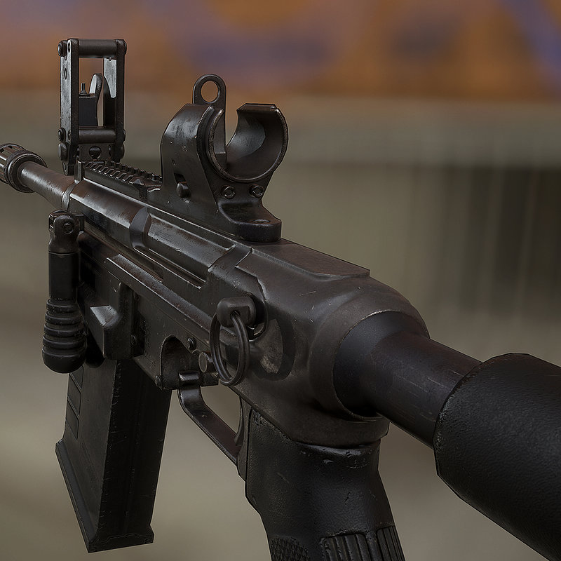 ArtStation - M26 MASS (Modular Accessory Shotgun System), Hans Palm