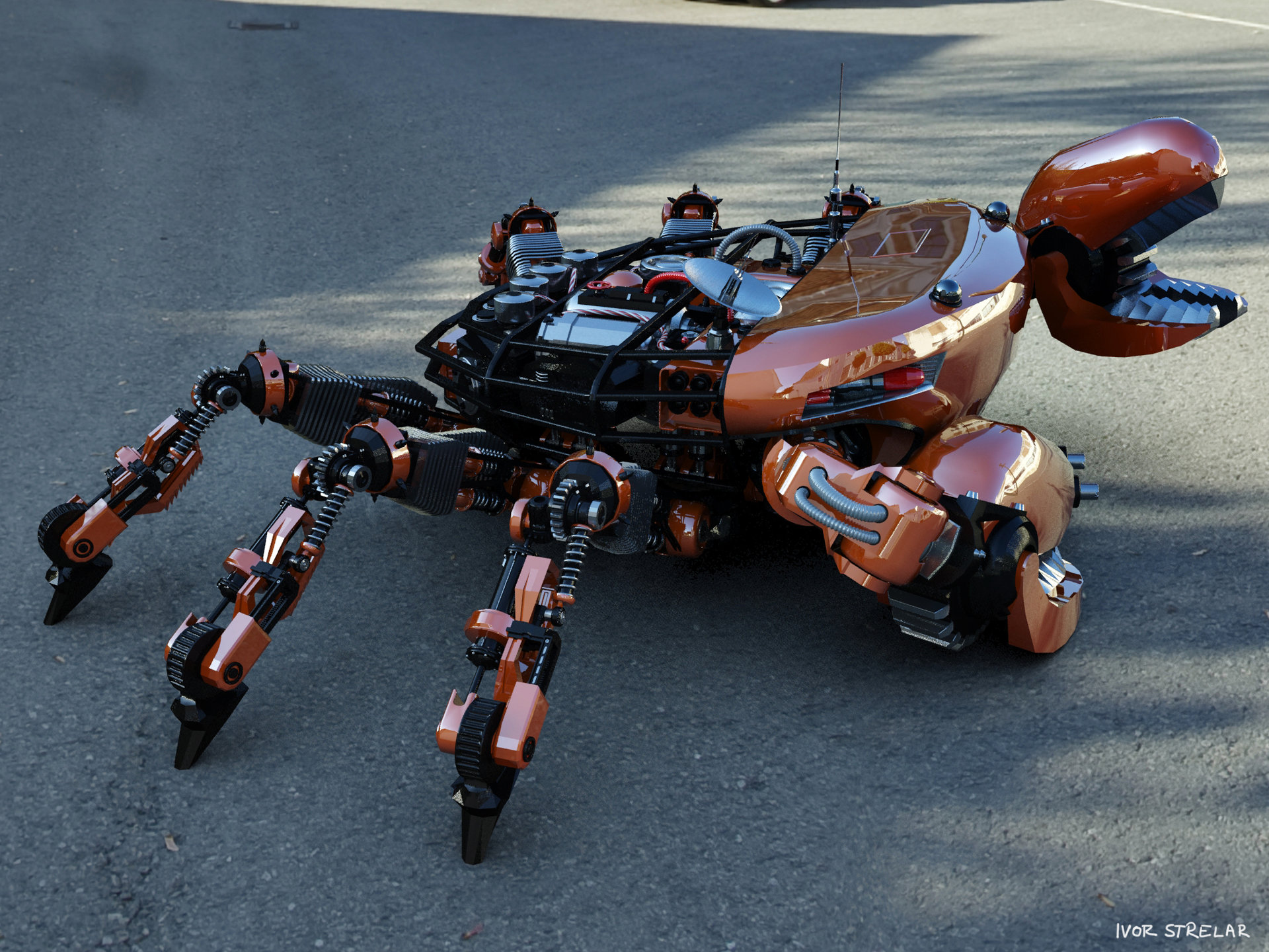 ArtStation - Robo-crab