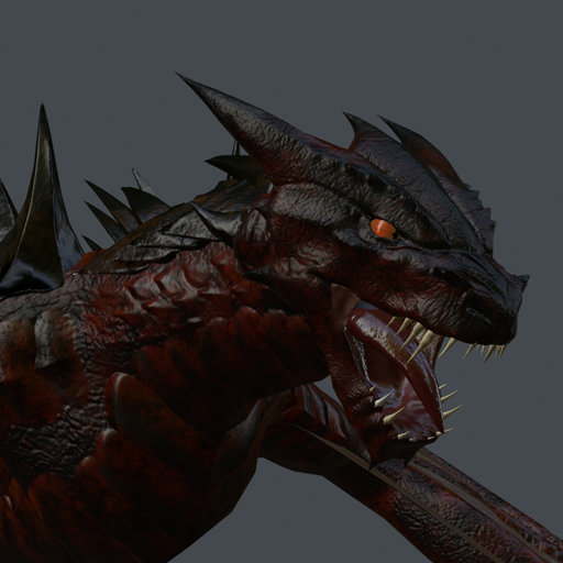 ArtStation - Fire Wyvern