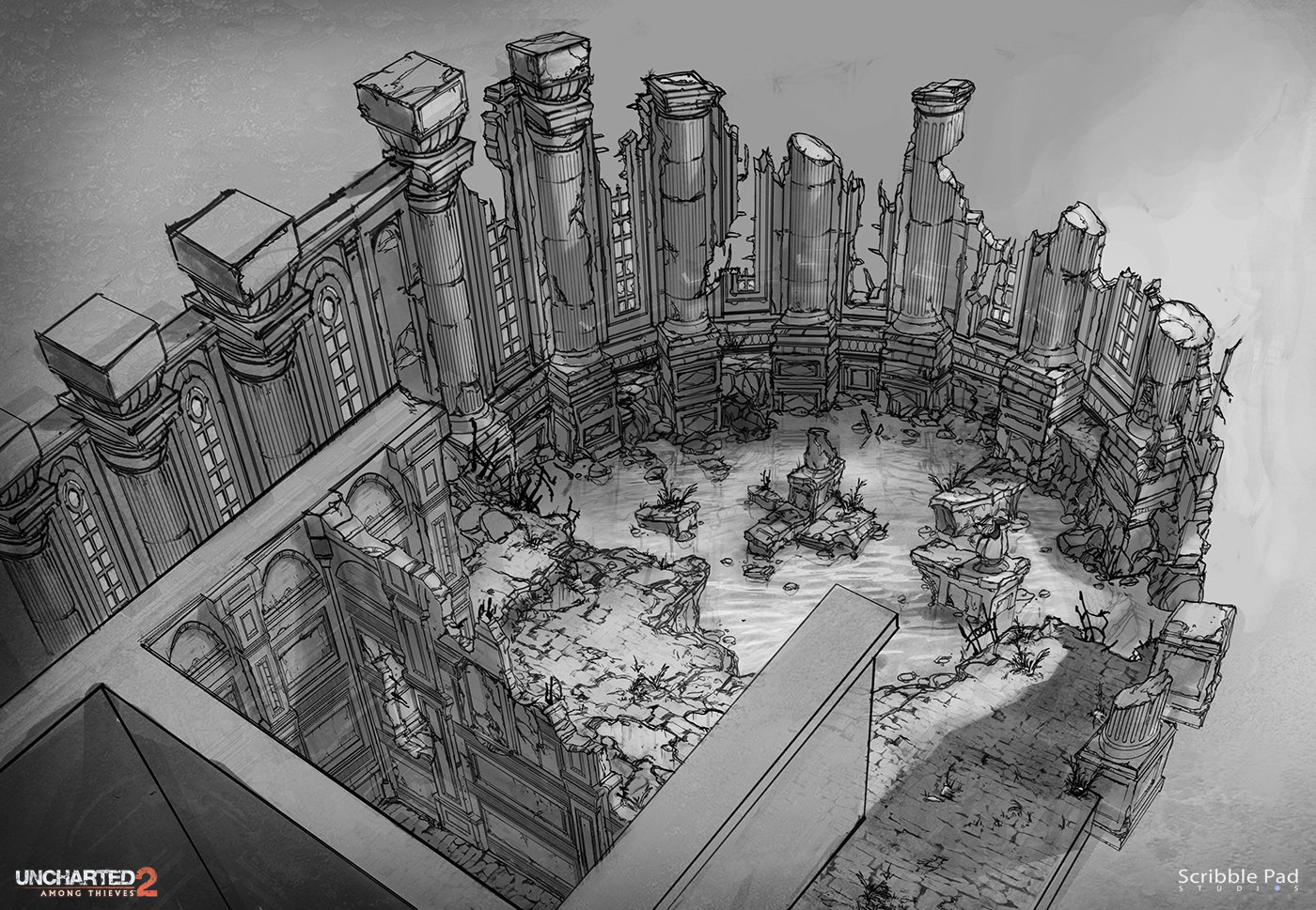 ArtStation - Uncharted 2 - Concept Design