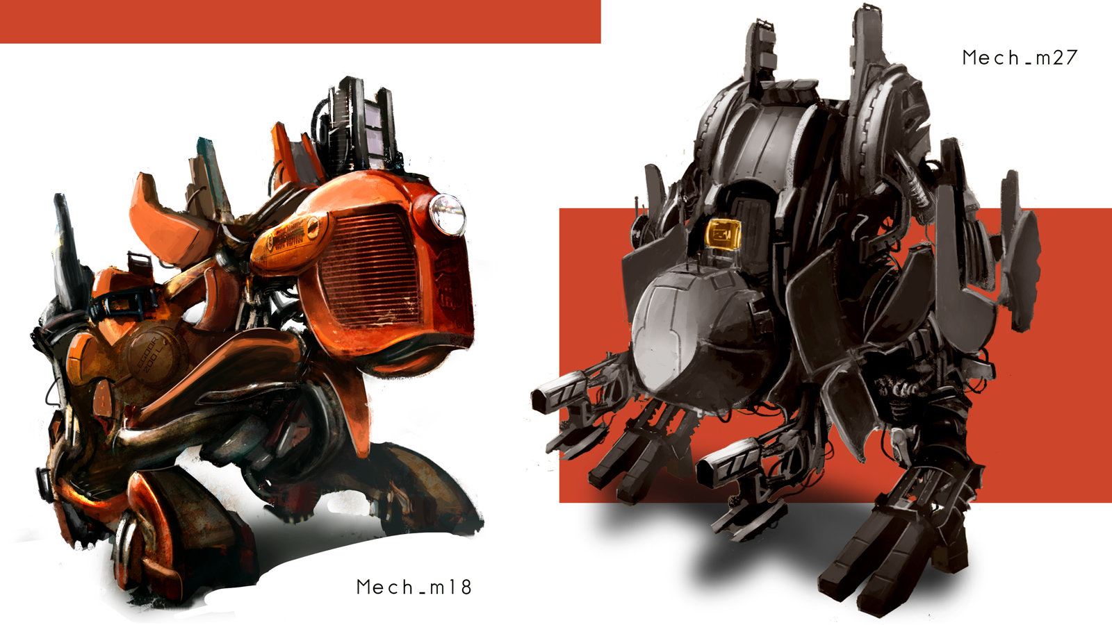ArtStation - Kind of Mechs