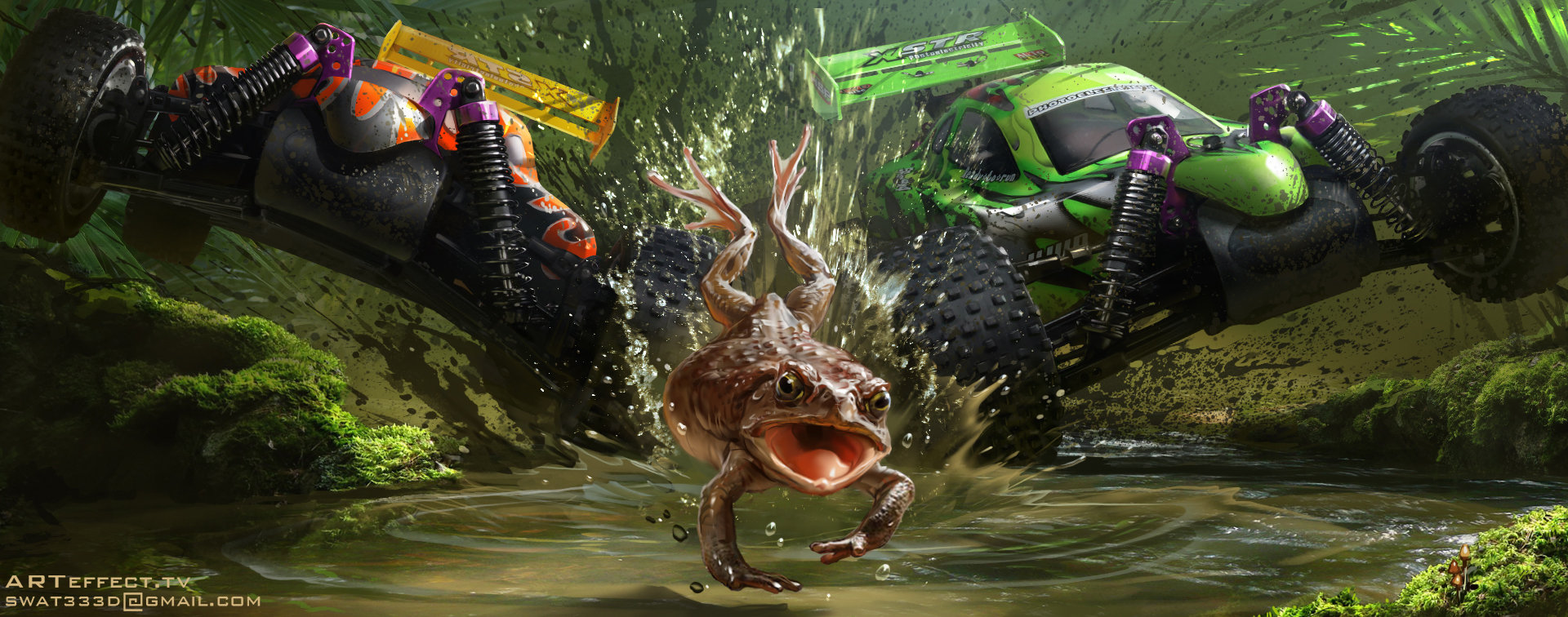 ArtStation - Toad racing