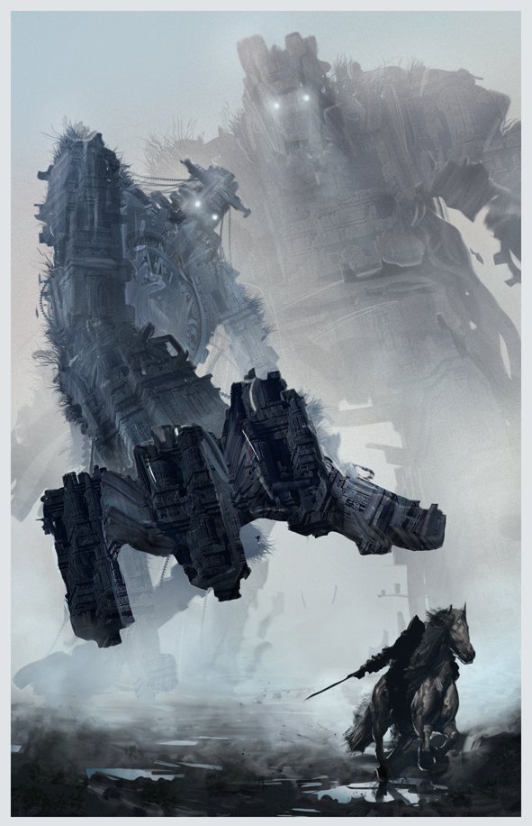 ArtStation - Shadow of the Colossus Colossus