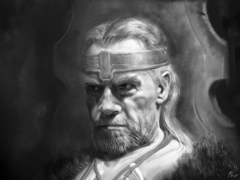 ArtStation - 1 Hour Speedpainting - King Conan