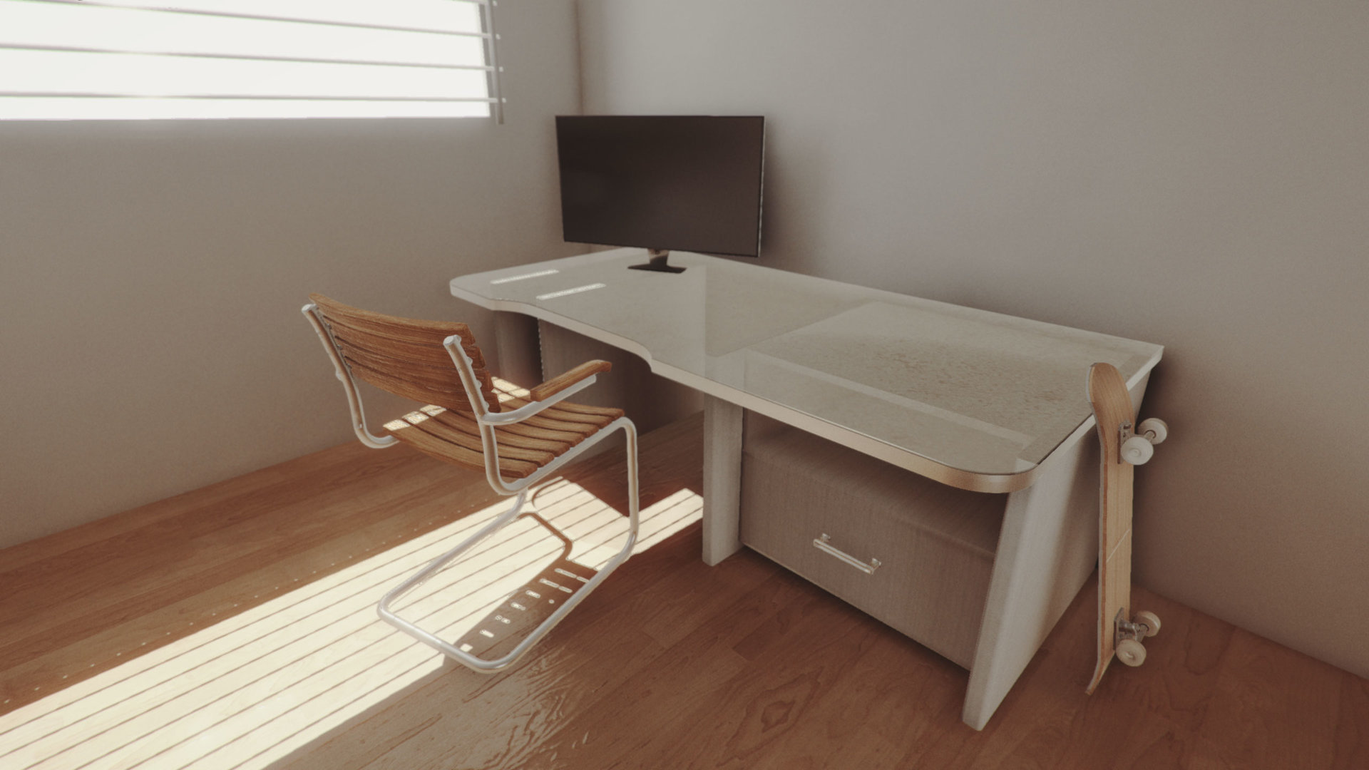 ArtStation - Simple Room Unity 5 Realtime Render Text