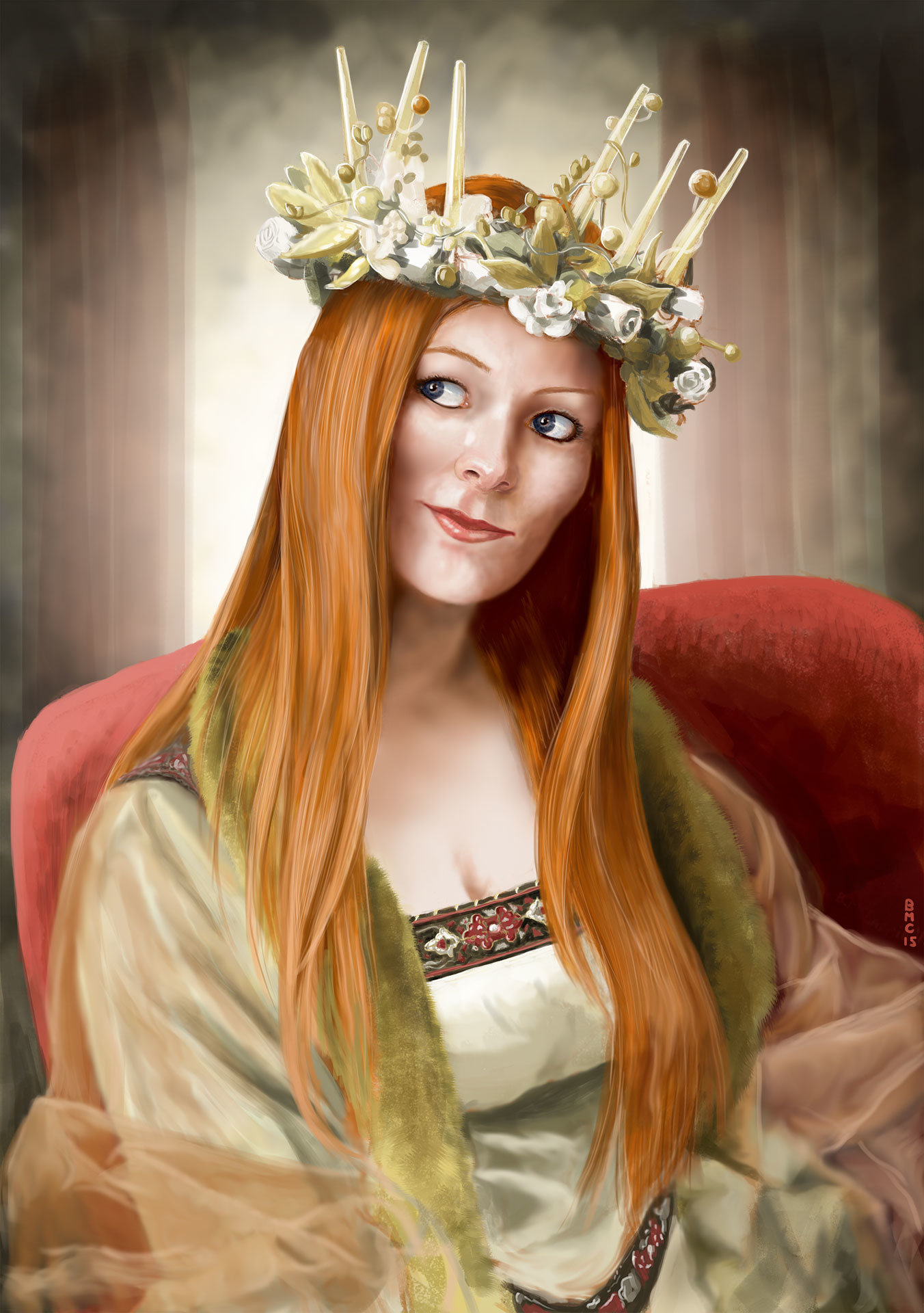 ArtStation - Golden Maiden