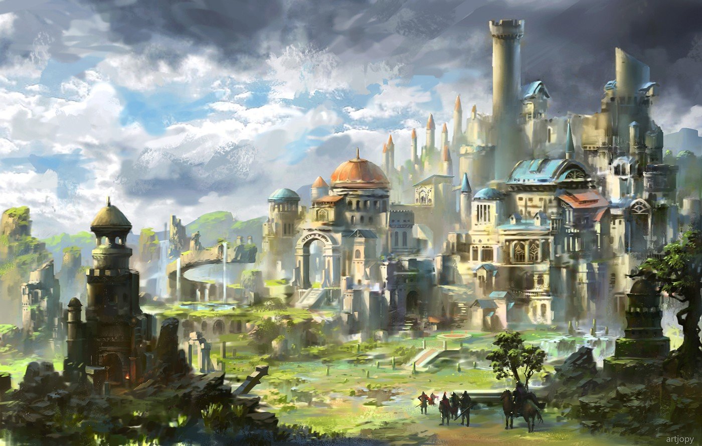 ArtStation - the city