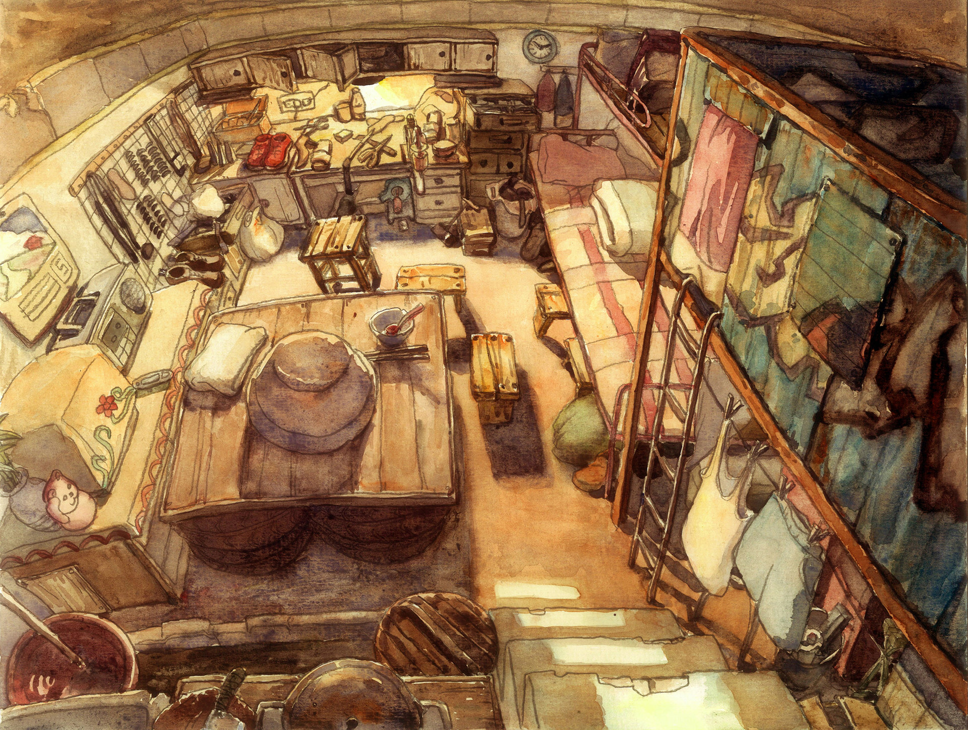 ArtStation - The shoemaker's home