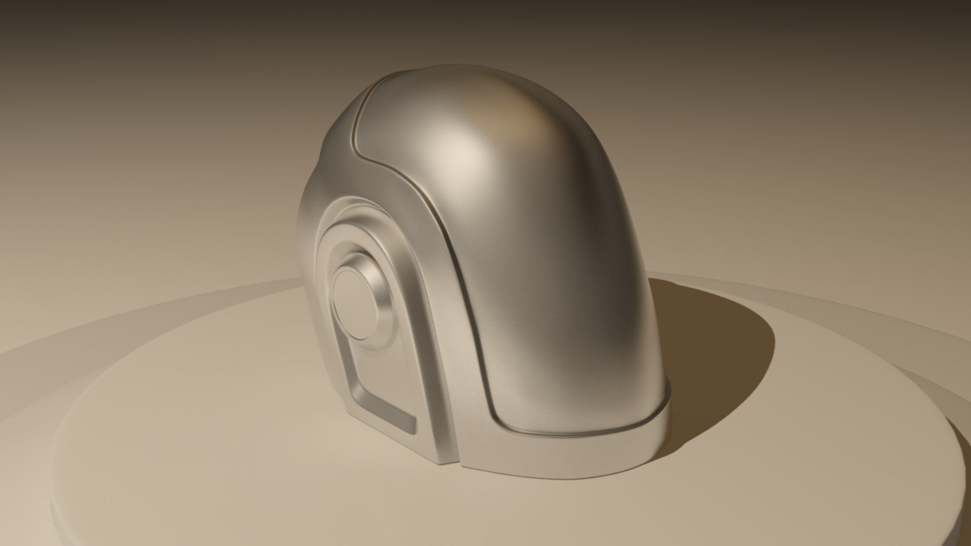 ArtStation - Daft Punk - Guy Manuel Helmet