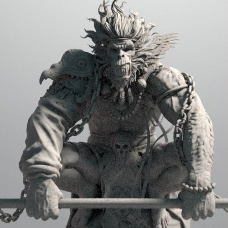 ArtStation - Monkey King, Vincent Chai