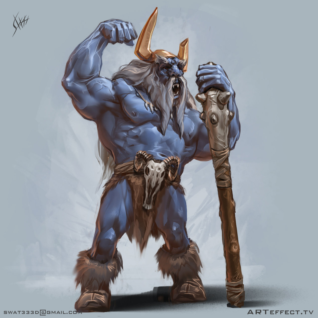 ArtStation - Jotun chief