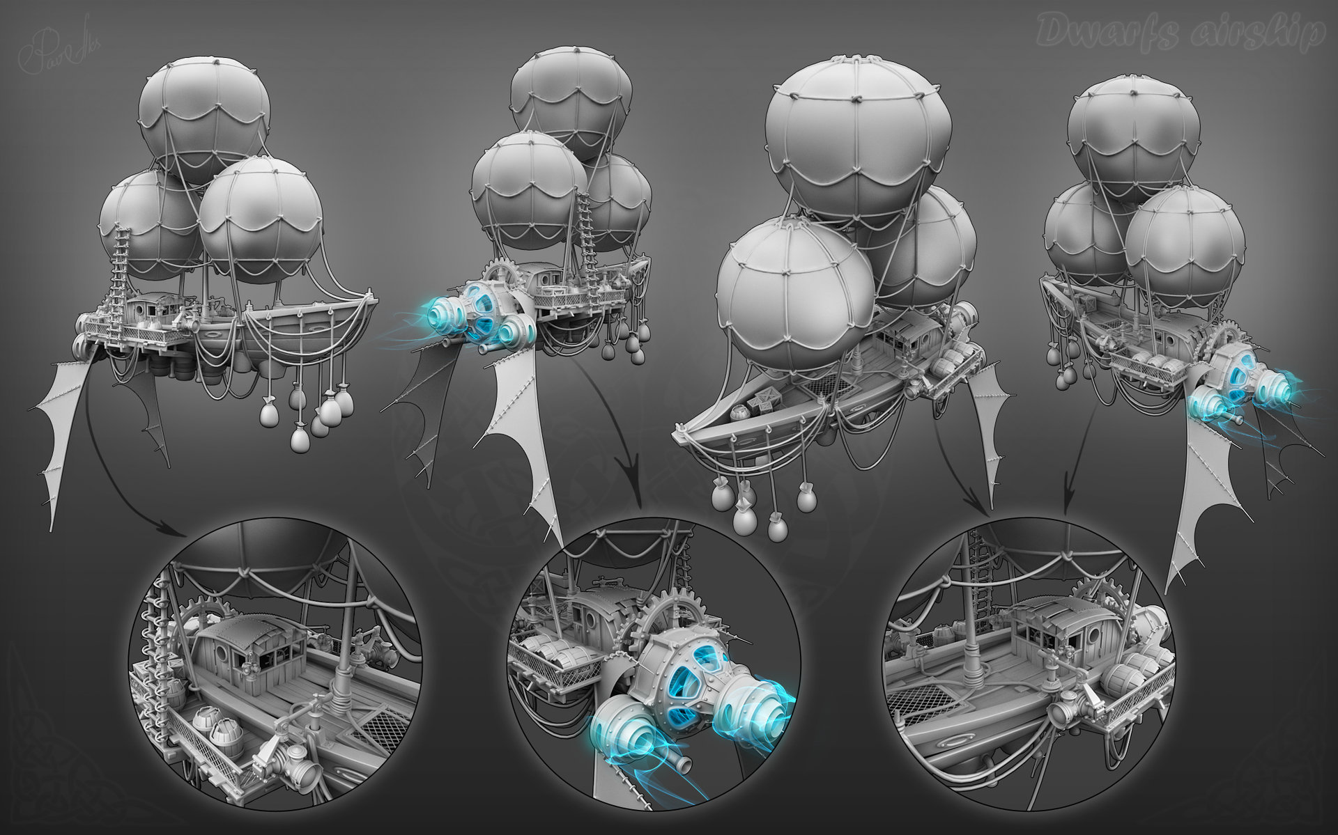 ArtStation - Dwarfs ship
