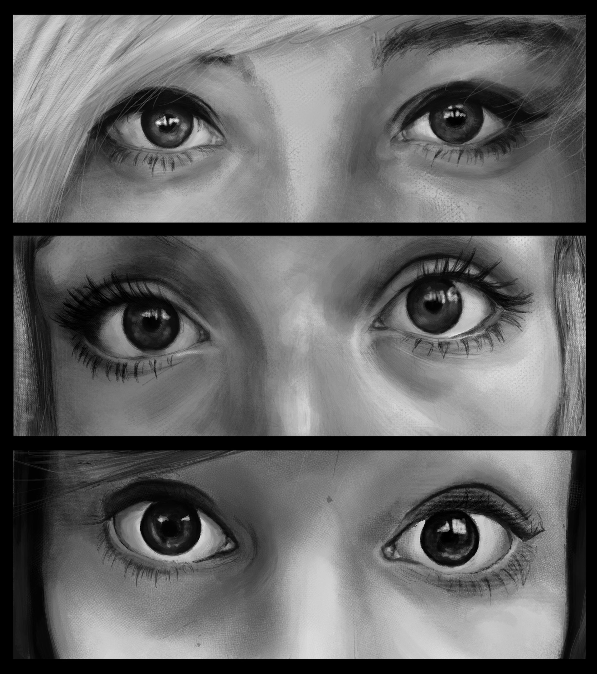 ArtStation - Eye studies