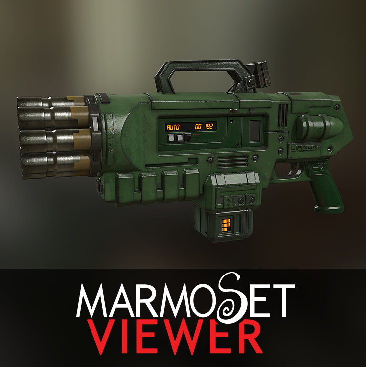 ArtStation - UT99 Pulse Gun