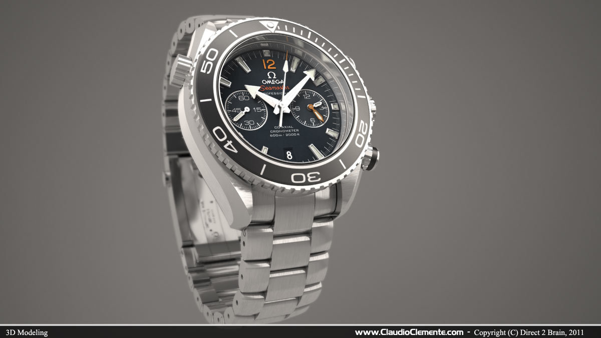 ArtStation - Omega Seamaster watch TV commercial