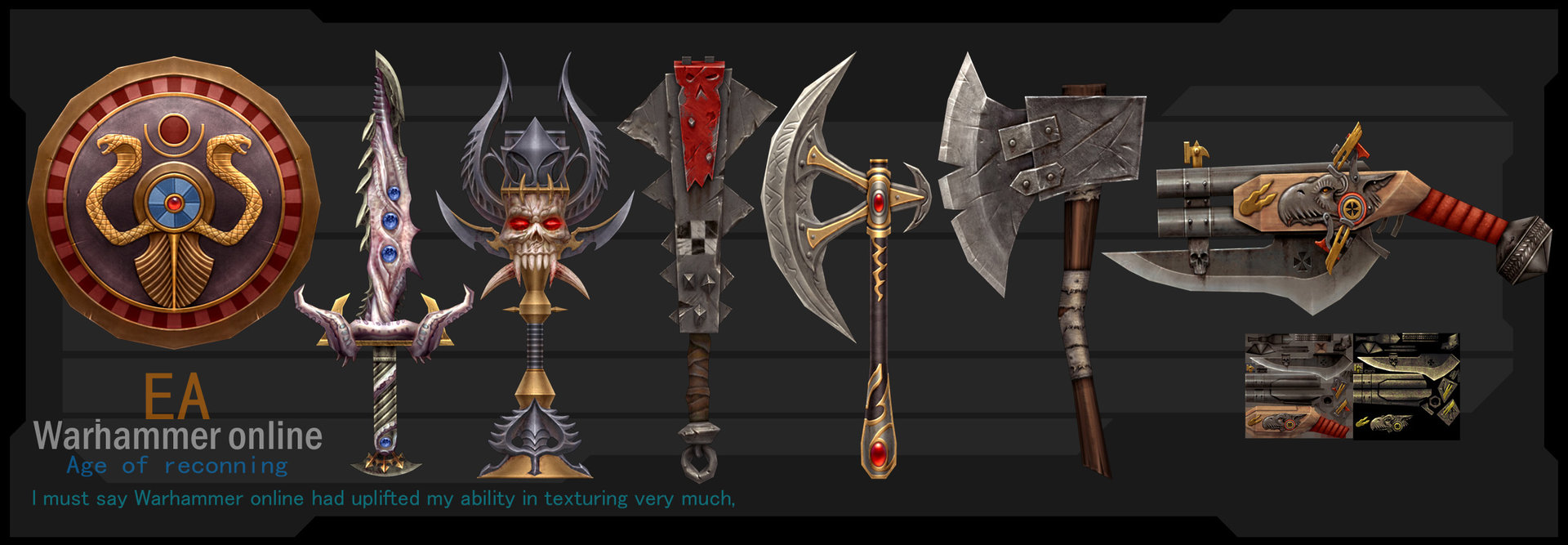 ArtStation - Weapons for WarhammerOnline