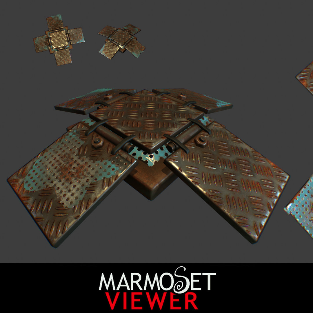 ArtStation - Landmine - Rust