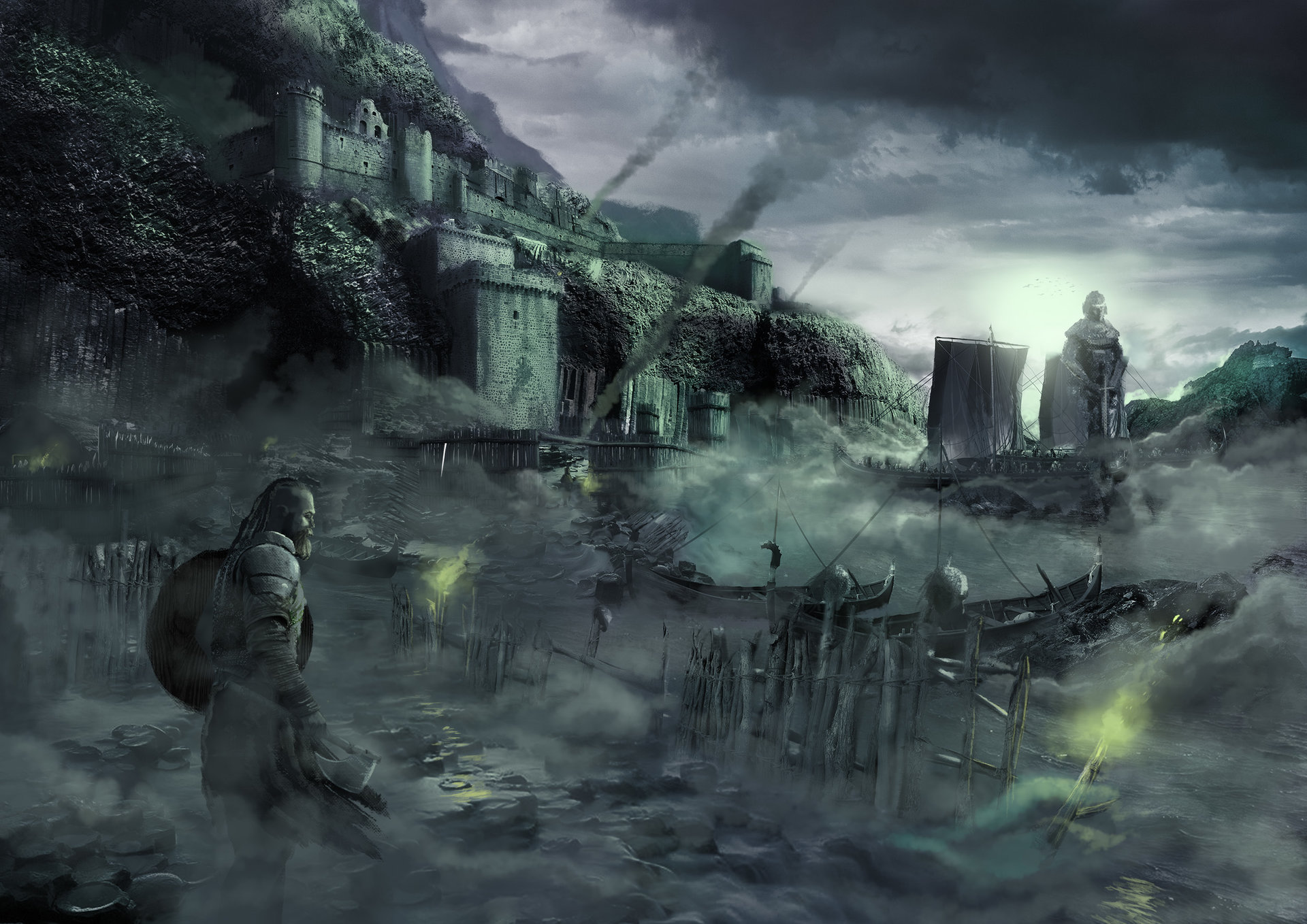 ArtStation - Viking Lands, Jesus Garcia