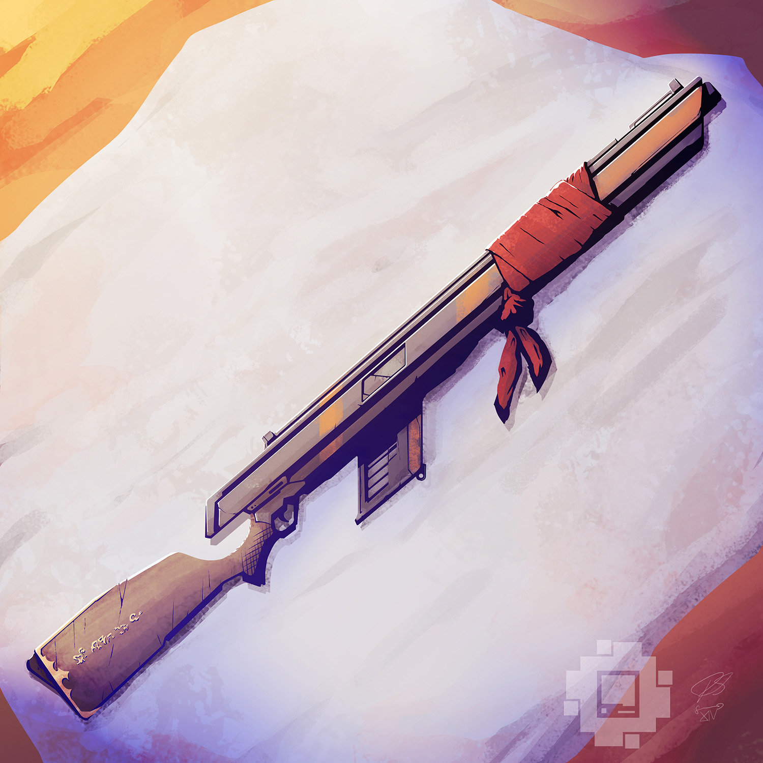 ArtStation - Nowhere Prophet Sniper Rifle