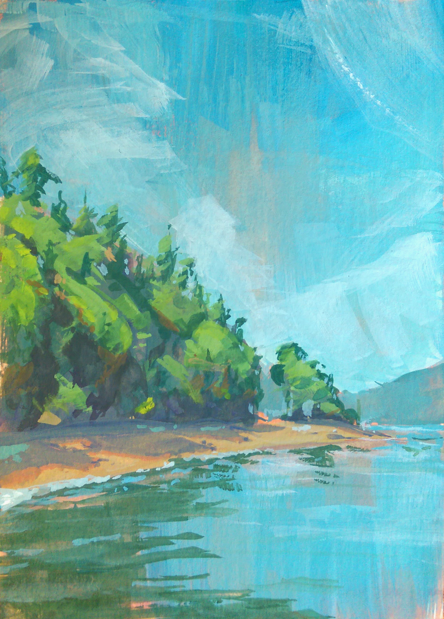 ArtStation - 5x8 Gouache Studies