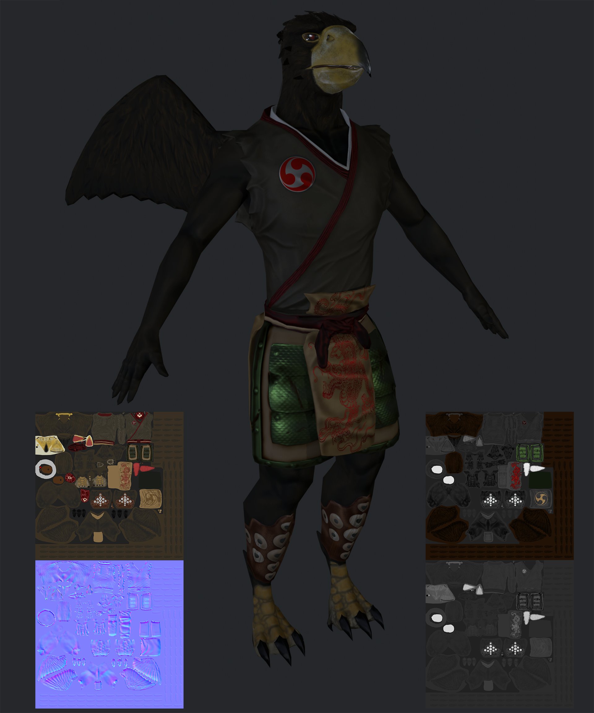 ArtStation - Tengu Crow