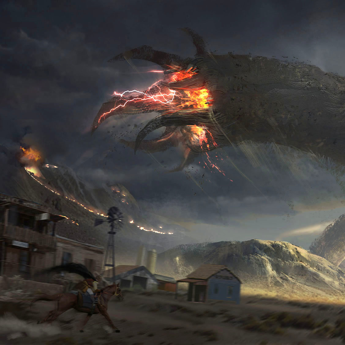 ArtStation - Sandworm attack!, rowena doge