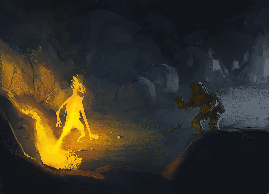 ArtStation - Wooden knight