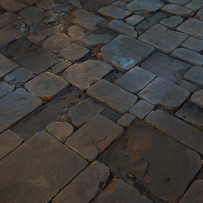ArtStation - Stone_Floor_tile_03