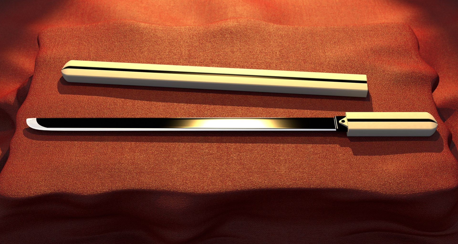 ArtStation - Chokuto Sword