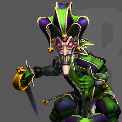 ArtStation - Harlequin Nazeebo Skin
