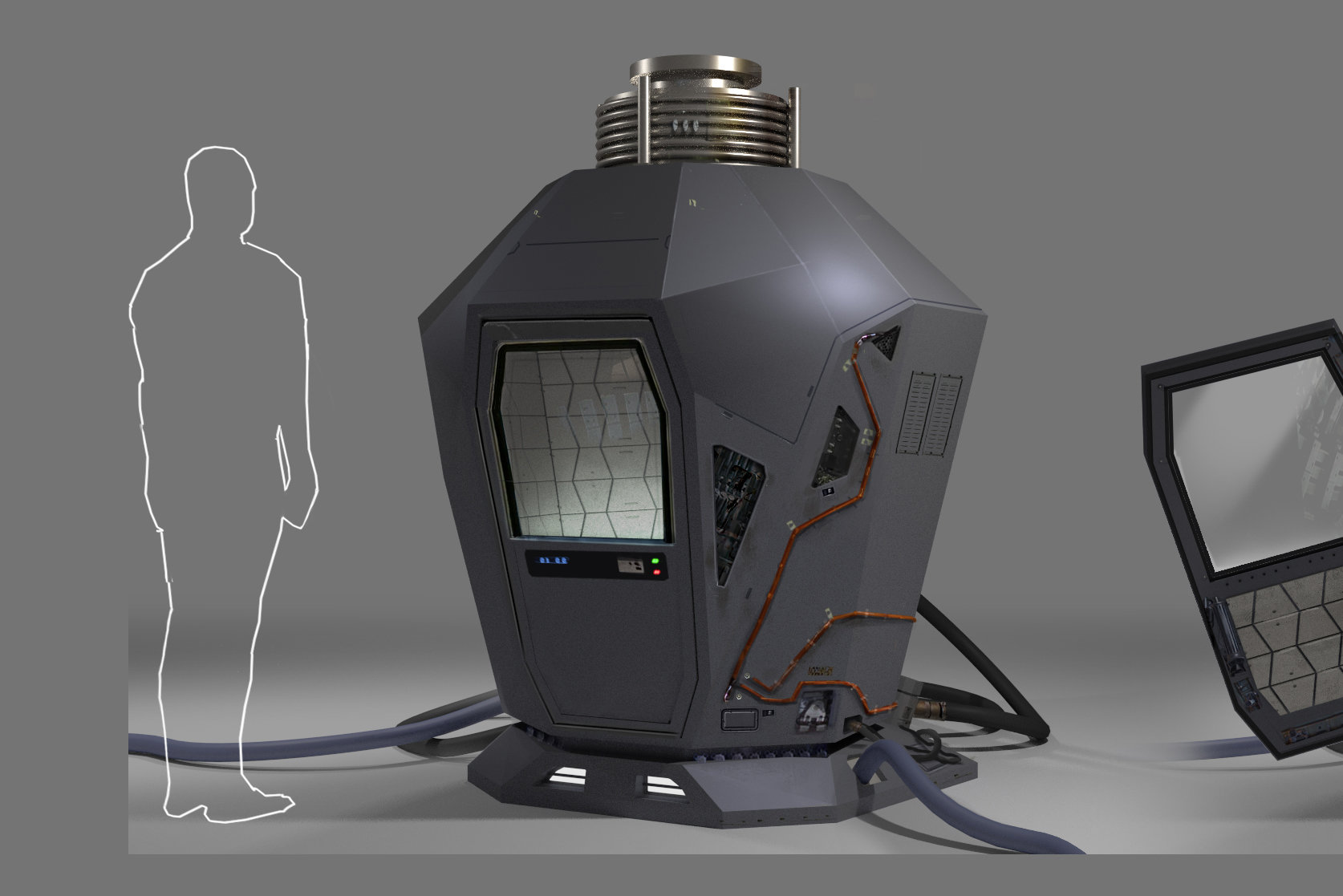 ArtStation - Project Fly Reboot- Telepod