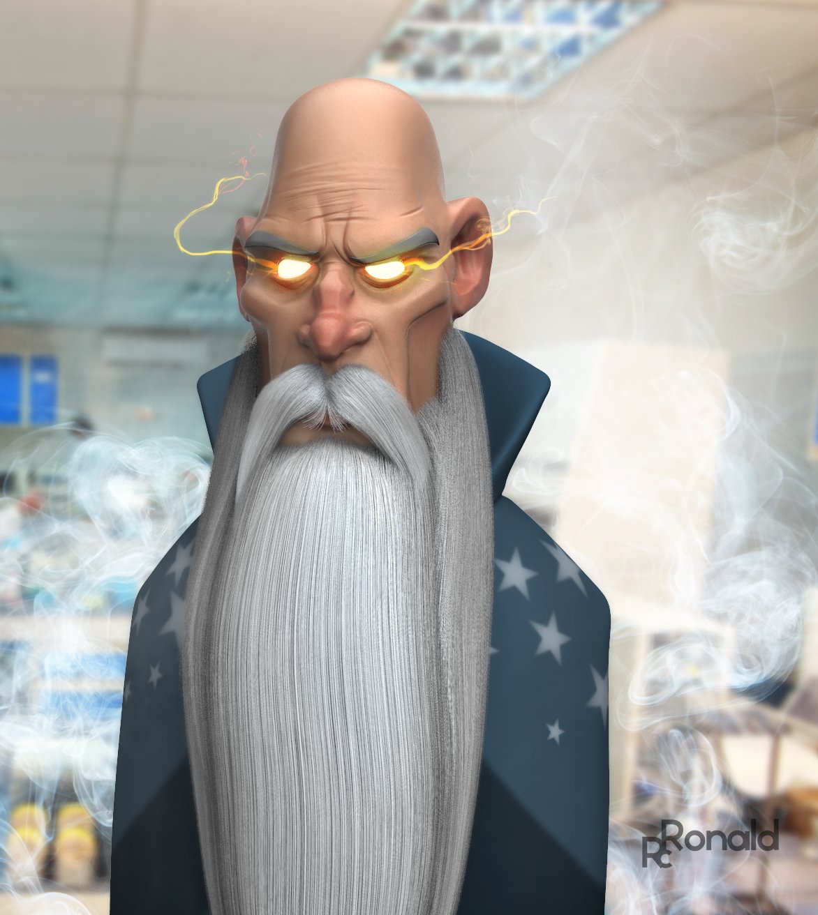 ArtStation - The Wizard