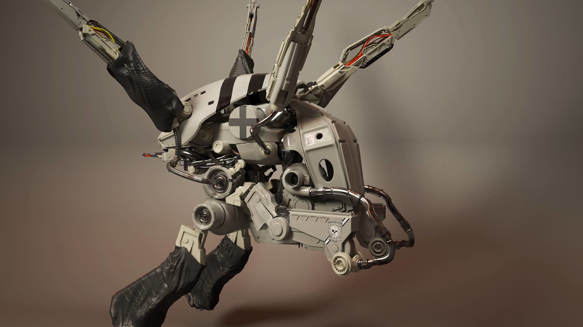 ArtStation - Builder Mech