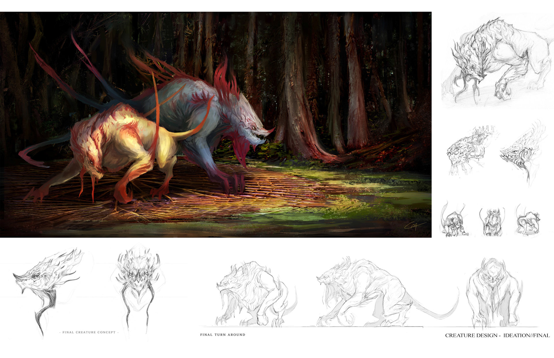 ArtStation - Creature + Sketches