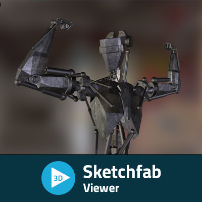 ArtStation - Mech Statue