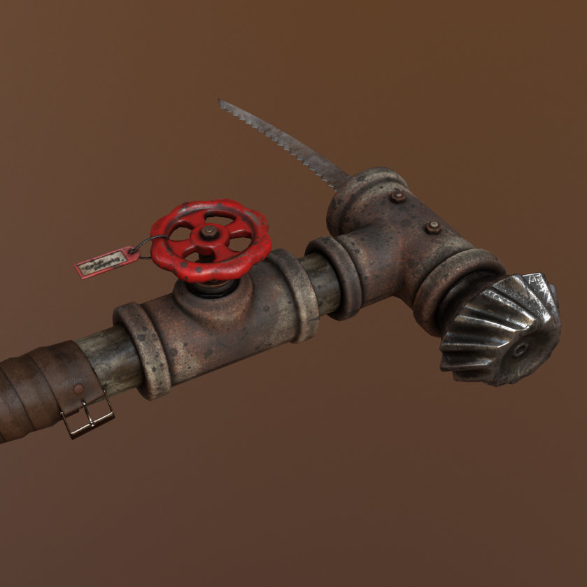 ArtStation - Pipe Axe