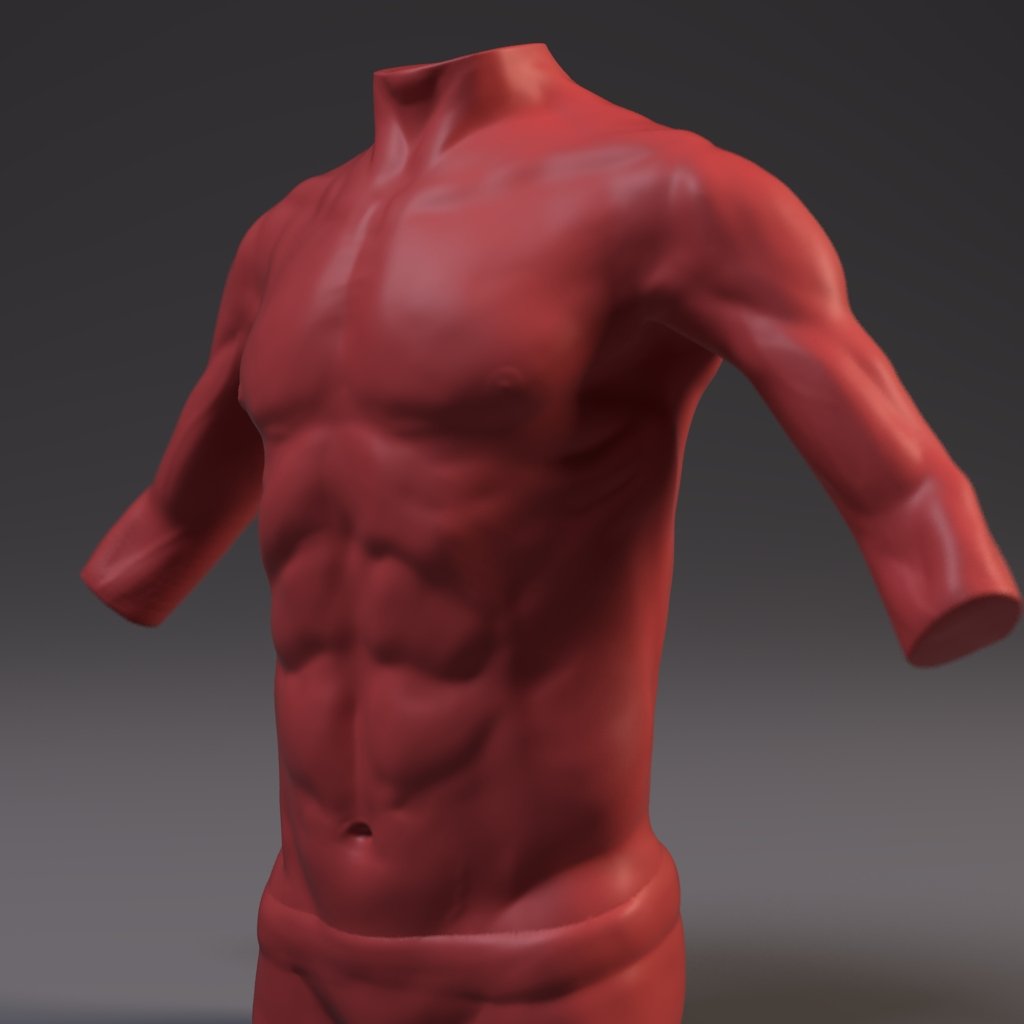 ArtStation - Male Torso