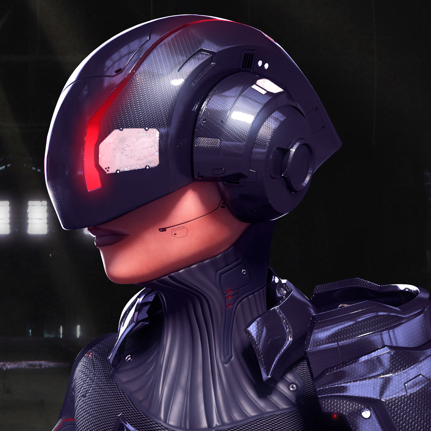 ArtStation - Faceless enforcer