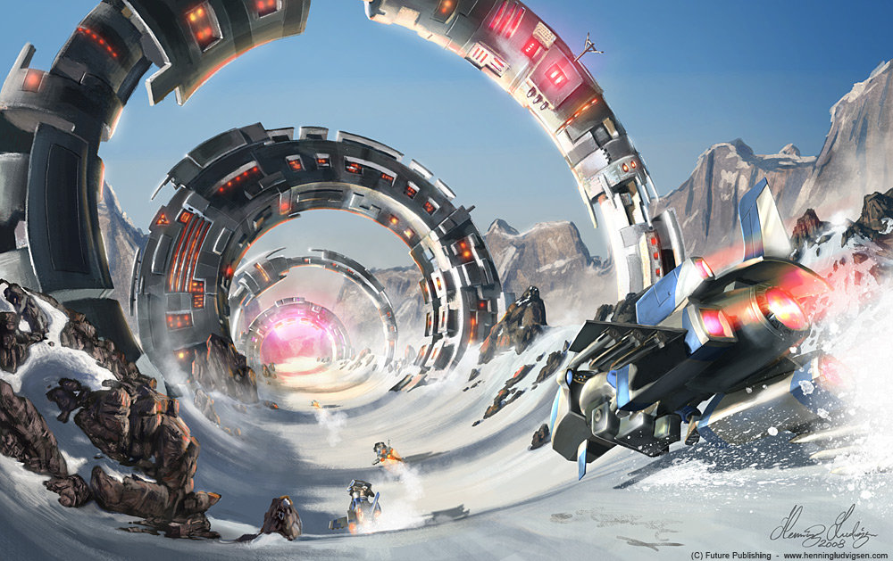 ArtStation - Ice run