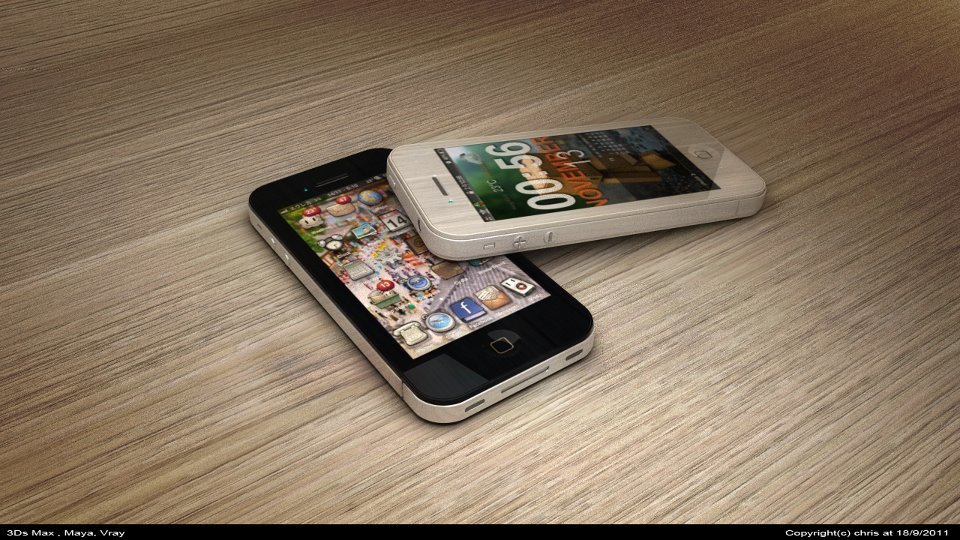 ArtStation - 3D modeling - iphone