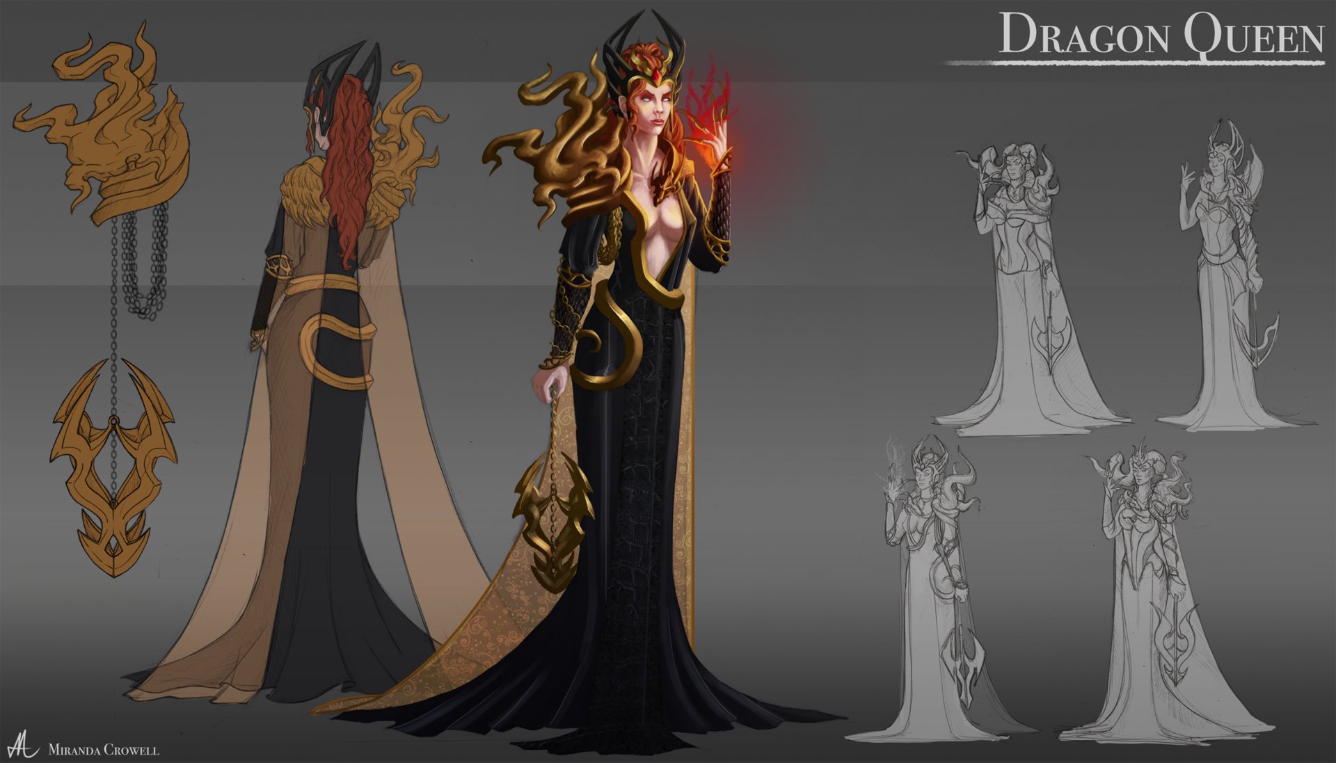 ArtStation - Dragon Queen