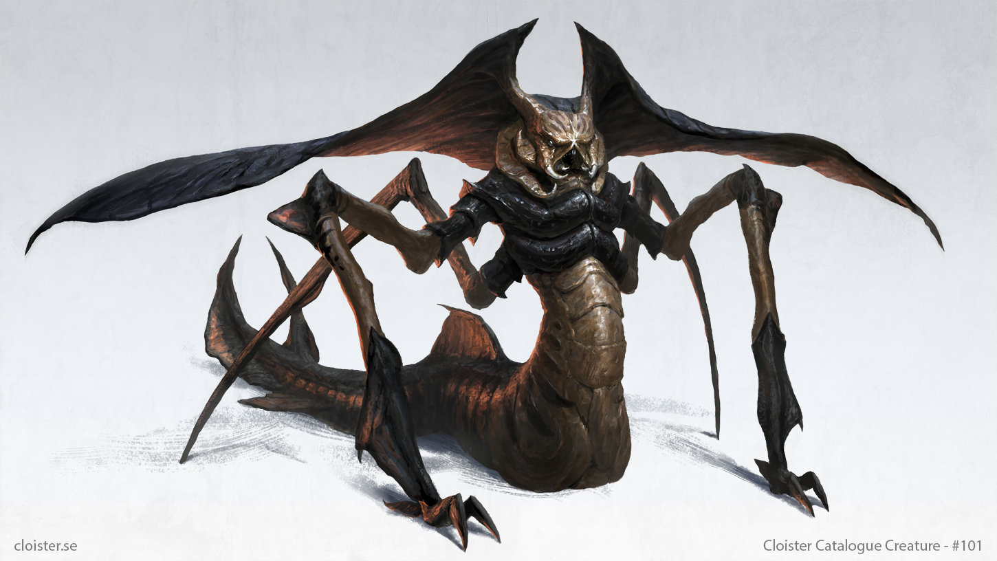 ArtStation - Tar'Bukhi - Creature Design, Nicholas Cloister