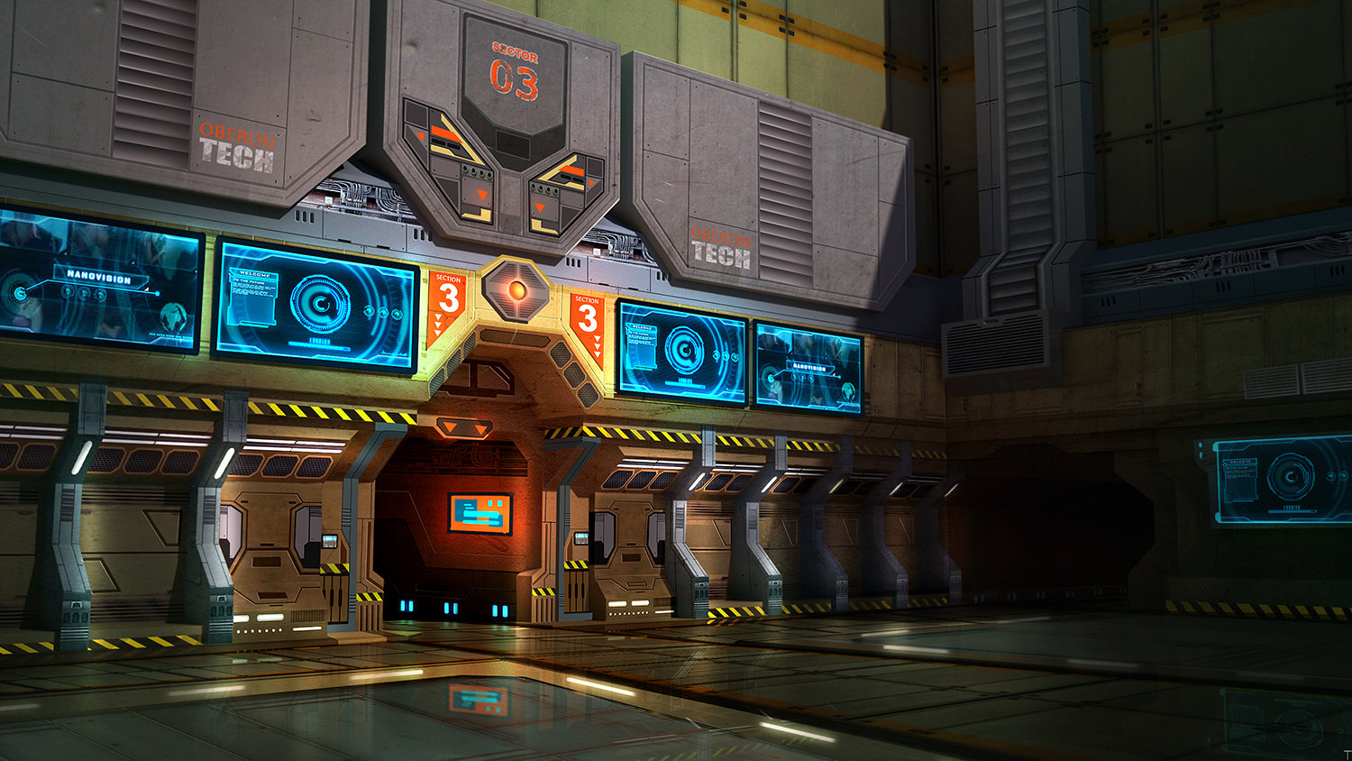 ArtStation - Sci fi environment concept